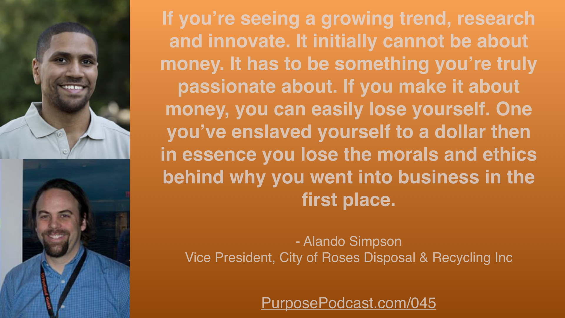 Alando Simpson – City Of Roses Disposal & Recycling – Triple Bottom ...
